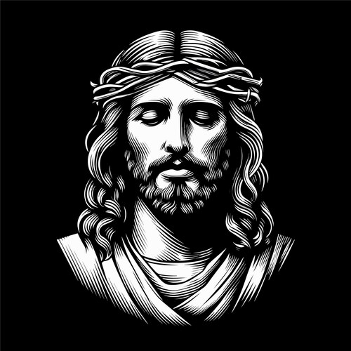 Jesus Portrait Vector Images (over 1,100)