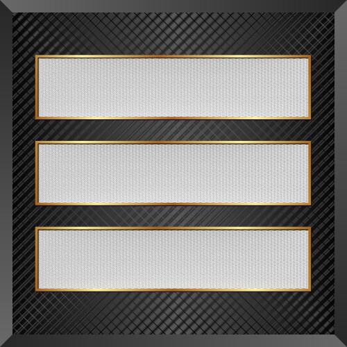 Three plaques Royalty Free Vector Image - VectorStock