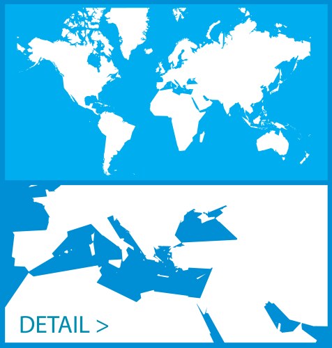 World map basic dots Royalty Free Vector Image