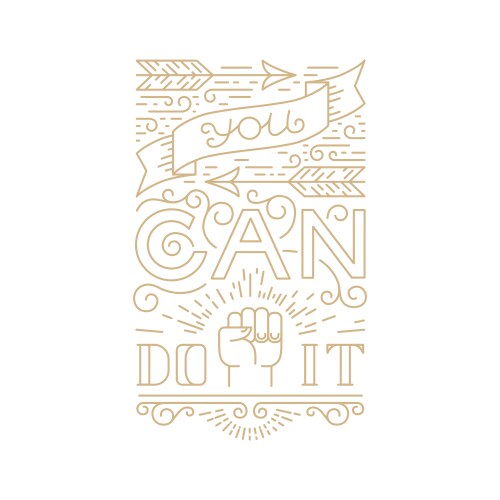 You Can do it Vector Images (over 1,200)