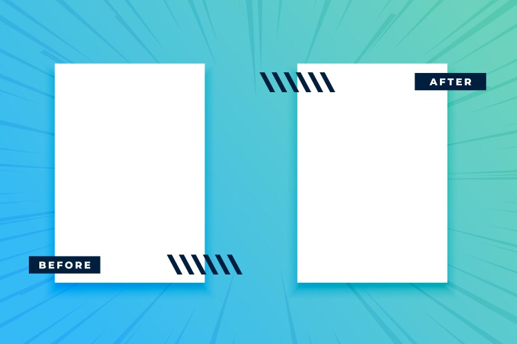 Before and After Template Vector Images (over 360)