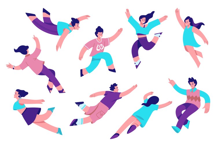 Floating Poses Vector Images (over 1,300)