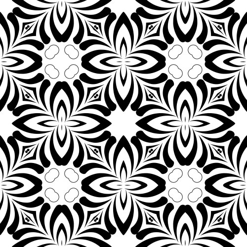 Vintage pattern wallpaper seamless background Vector Image