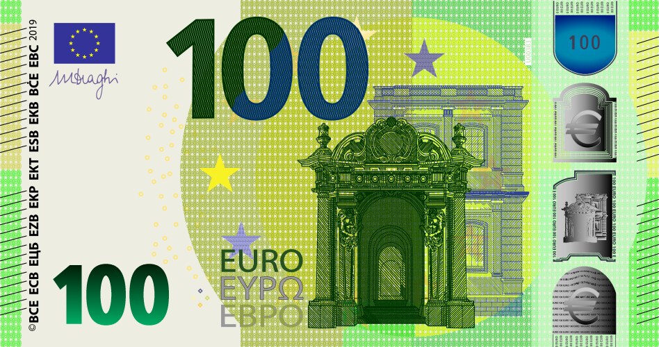 100 Euro Banknote Vector Images (over 290)
