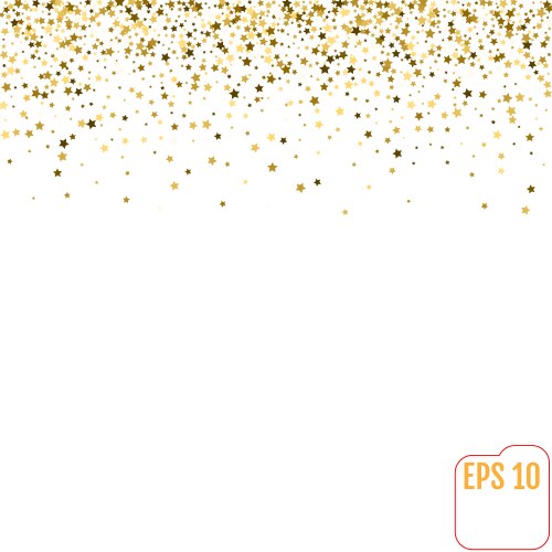 Frame or border of stars Royalty Free Vector Image