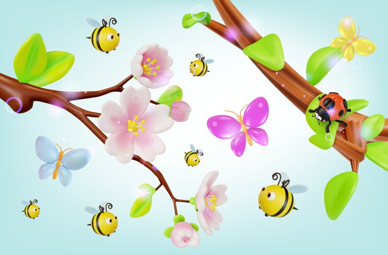 Bee 3d Vector Images (over 4,600)