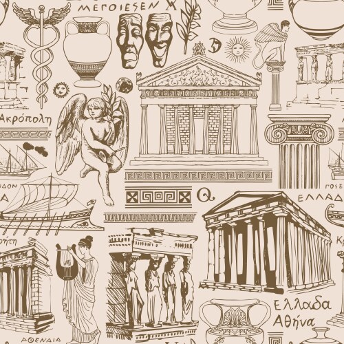 Ancient Greek Pattern Vector Images (over 10,000)