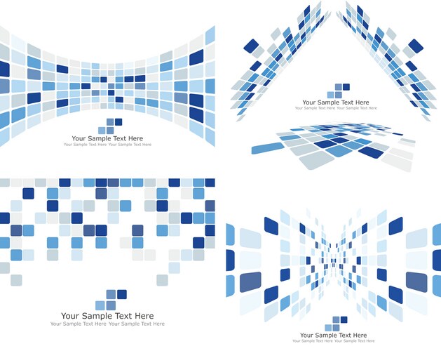 3d checked background Royalty Free Vector Image