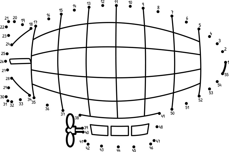 Zeppelin Outline Vector Images (over 420)