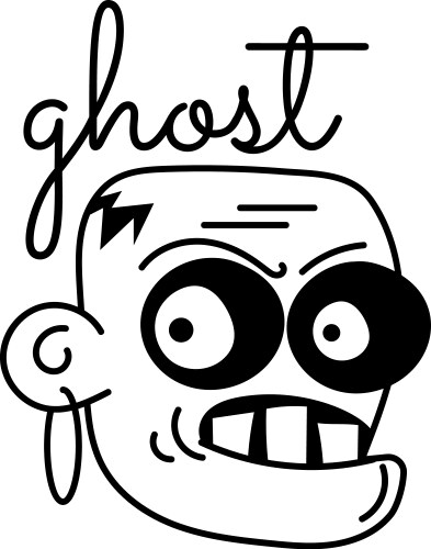 Ghost Head Vector Images (over 16,000)