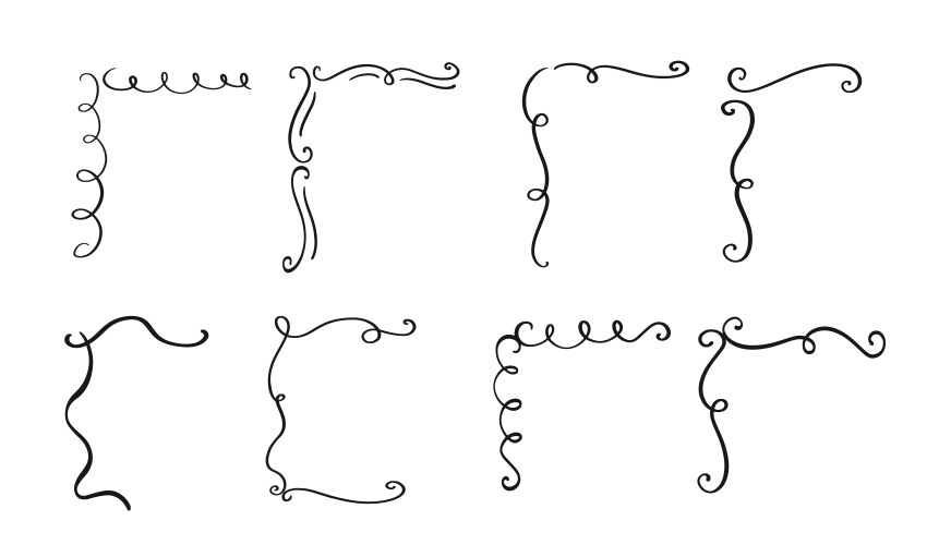 Corner Border Simple Vector Images (over 6,200)