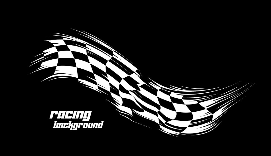 Red Racing Flag Clip Art Racing Flags Finish Red Sign Stock Vector