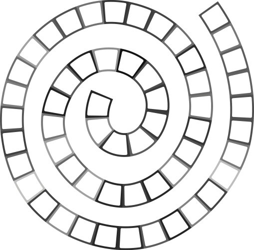 Abstract futuristic maze set template Royalty Free Vector