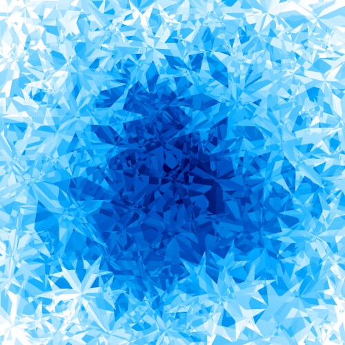 Blue ice background Royalty Free Vector Image - VectorStock