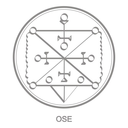 Collection demon symbols and their sigils Vector Image