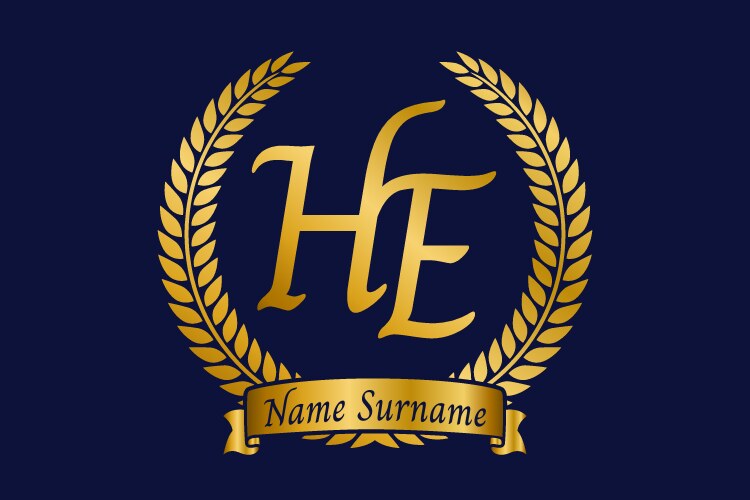 He Logo Letter Vector Images (over 2,500)