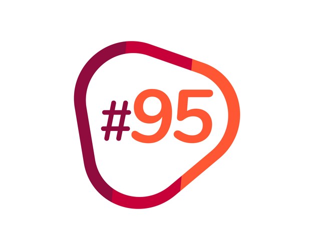 Number 95 Vector Images & Graphics for Commercial Use | VectorStock