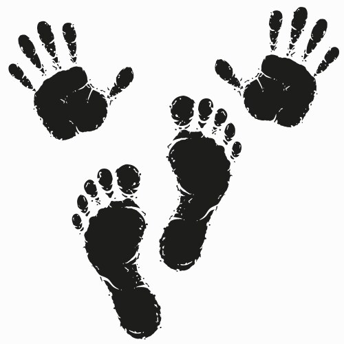Footsteps Drawing Black White Vector Images (over 270)