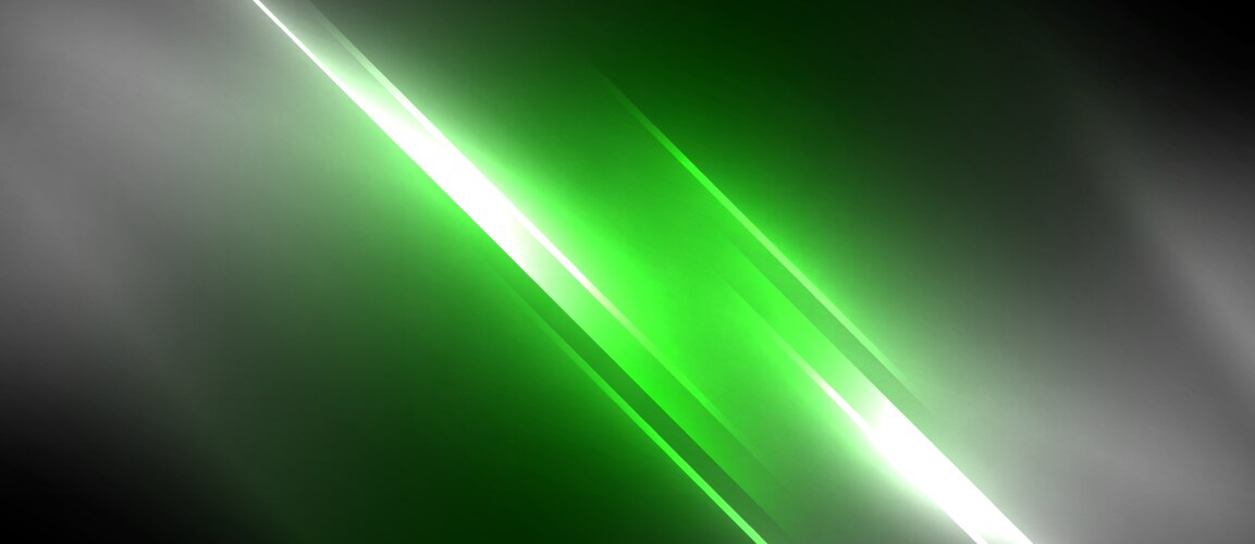 Neon dynamic diagonal light rays background Vector Image