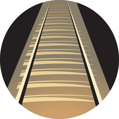 Racing Track Concept - Speed & Motion Vector Image