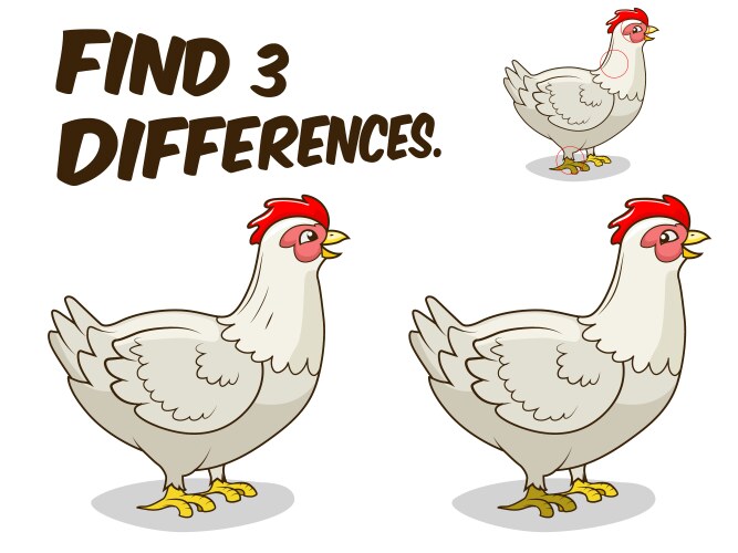 Finding Differences Vector Images (over 15,000)