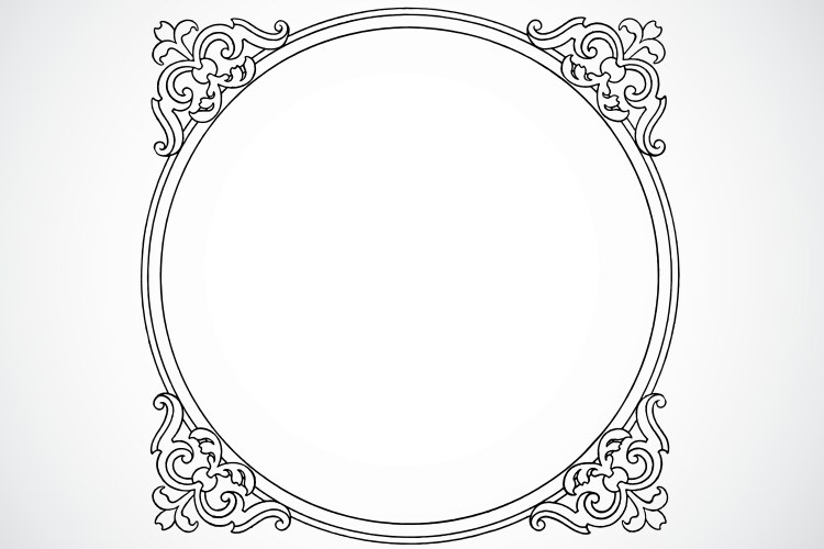 Oval Border Vector Images (over 18,000)