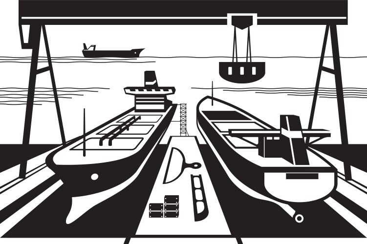 Shipbuilding Vector Images (over 510)