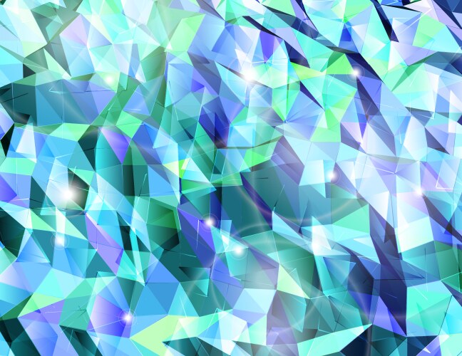Abstract crystal background Royalty Free Vector Image