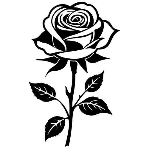 Black Rose Logo Vector Images (over 26,000)