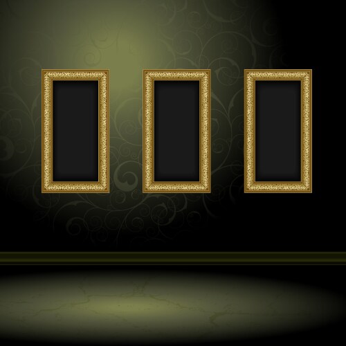 Retro frame Royalty Free Vector Image - VectorStock