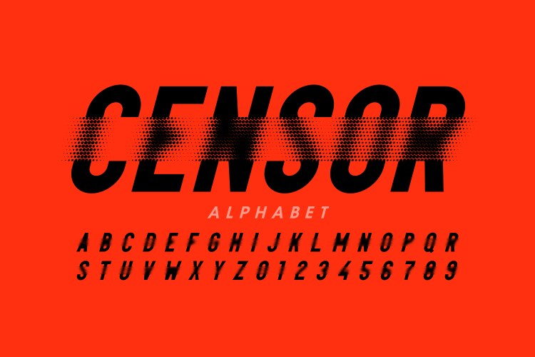 Censored Font Vector Images (48)