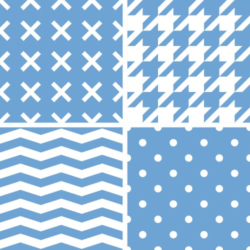 Tile Chevron Pattern With White And Grey Zig Zag Vector Image