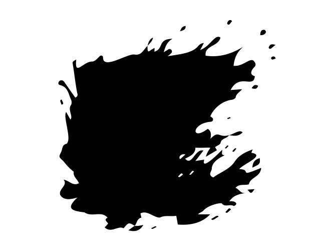 Paint Splat Outline Vector Images (over 950)
