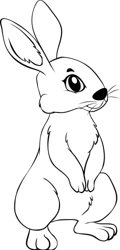 Rabbit Outline Vector Images (over 23,000)