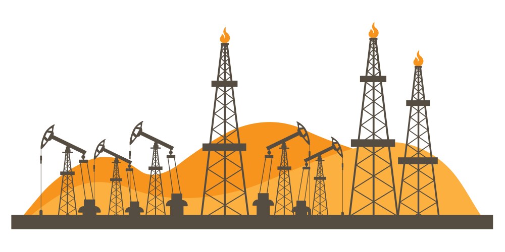 Oil-back231 Royalty Free Vector Image - VectorStock