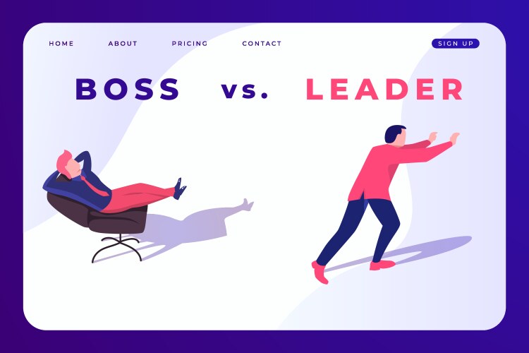 Leader Vs Manager Vector Images (45)
