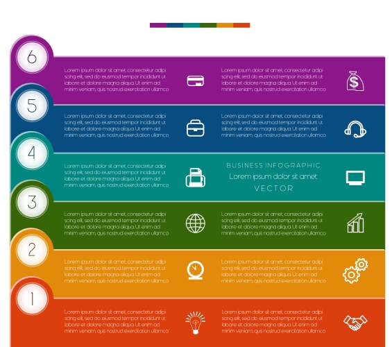 Housekeeping infographic with housework icons Vector Image