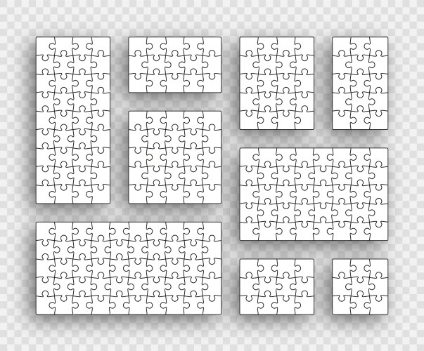 12 piece puzzle Vector Images & Graphics for Commercial Use | VectorStock