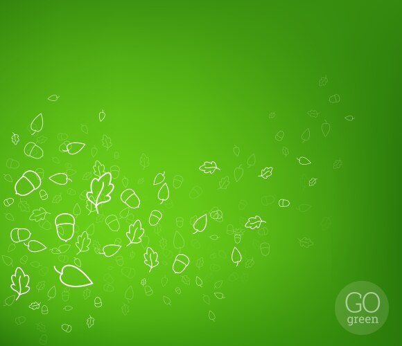 Abstract green background Royalty Free Vector Image