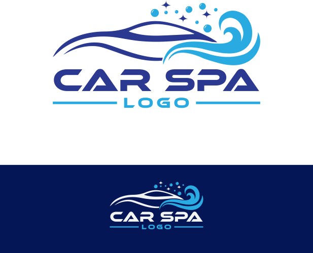Auto Spa Logos Vector Images (83)