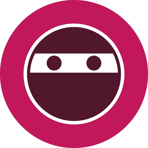 Ninja Smiley Emoji Vector Images (over 100)