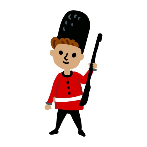 Cartoon Soldier London Vector Images (over 140)