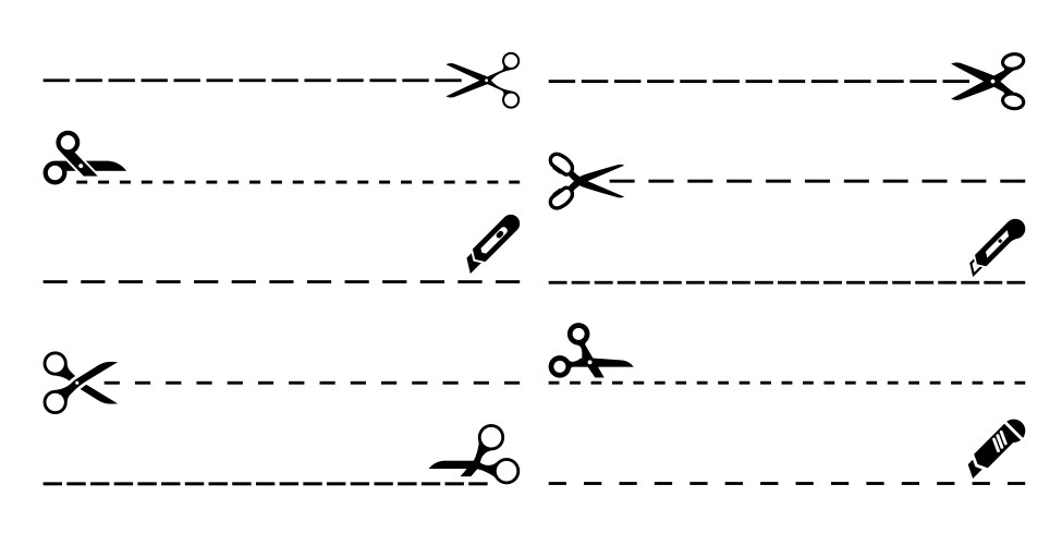 Cut Here Vector Images (over 820)