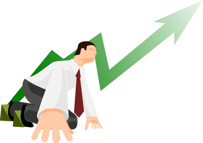 Efficiency increase graphic icon with gears Vector Image Efficiency increase graphic icon with gears Vector Image