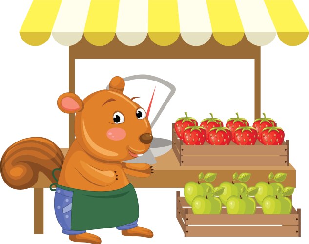 Greengrocer Cartoon Vector Images (over 200)