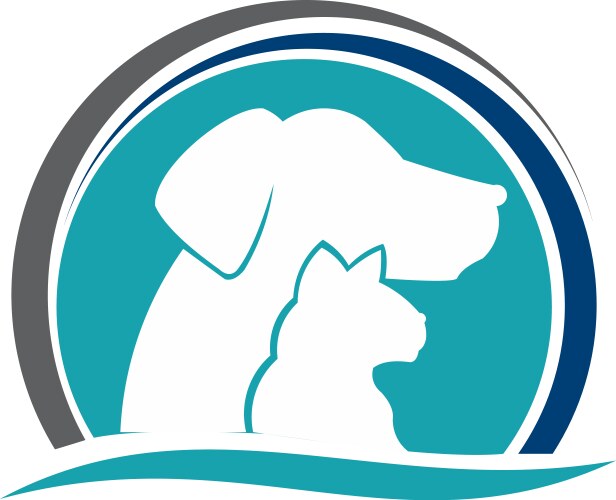Pets logo Royalty Free Vector Image - VectorStock