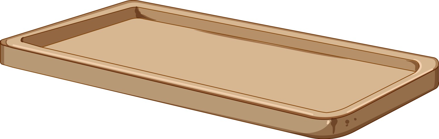 Lunch food tray cartoon Royalty Free Vector Image