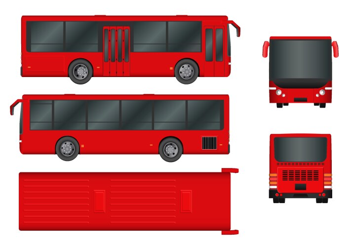Passenger Bus Top View Vector Images (over 170)