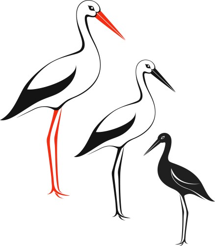 Stork Vector Images (over 9,200)