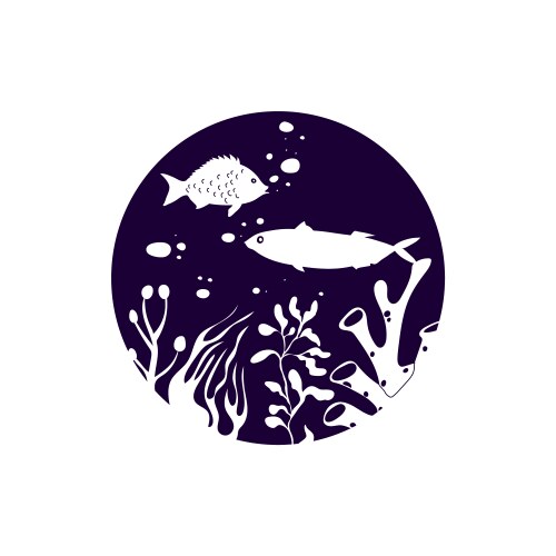 Fish Circle Silhouette Vector Images (over 5,400)